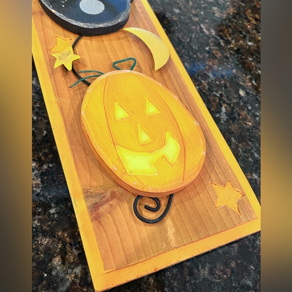Holiday | Vintage Rustic Wood Halloween Plaque | Poshmark